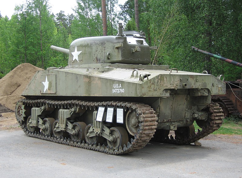 M4 Sherman in Parola