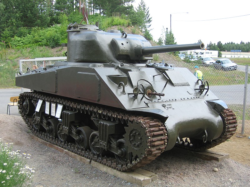 M4 Sherman in Parola